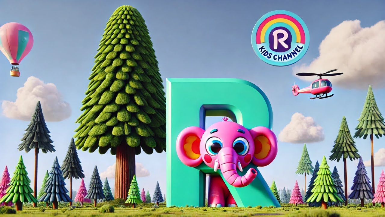 Discover the Alphabet with Trees in the Forest: A Nature Adventure for Kids!