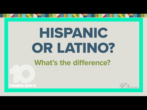 What's the difference between Hispanic and Latino?