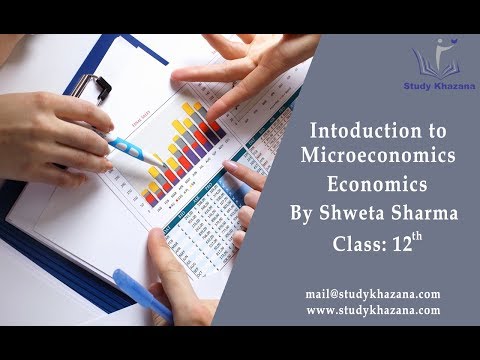 Introduction To Micro Economics - Class 12 - Economics - Video Lecture ...