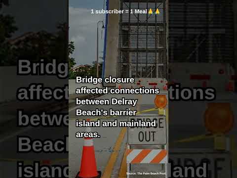 George Bush Boulevard bridge in Delray Beach reopens early