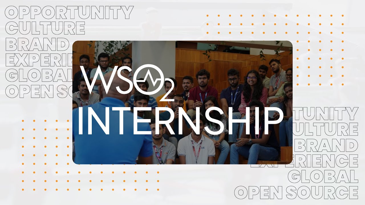 WSO2 Internship