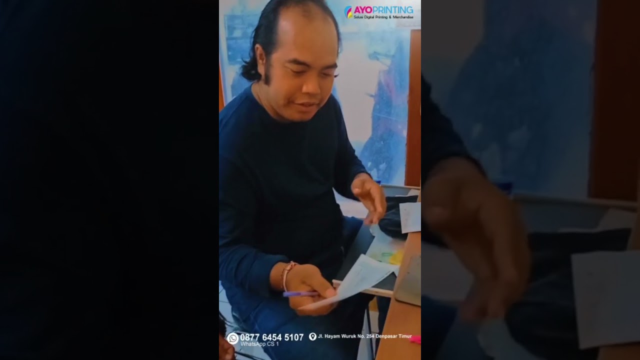 Pusat cetak spanduk banner baliho stiker murah di denpasar bali order wa 087764545107 - Ayo Printing