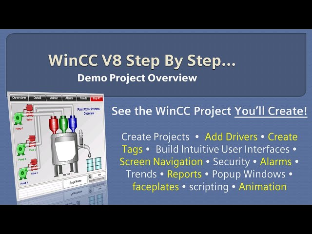 Creating SCADA Applications with WinCC v8.0: A Step-by-Step Guide | Galaxy.ai | Galaxy.ai