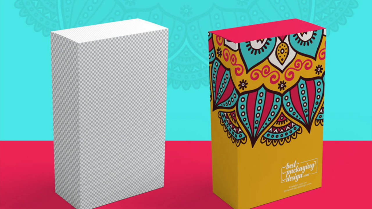 Product Box 3D Psd Mockup