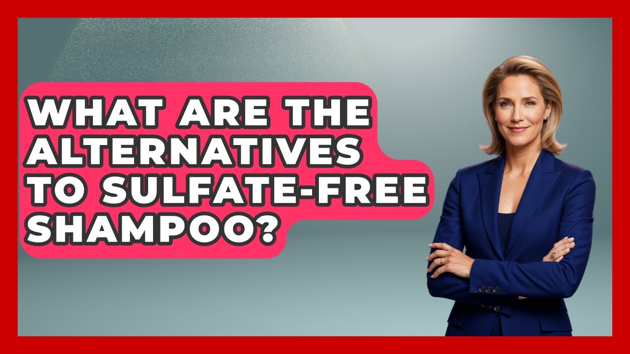 What Are The Alternatives To Sulfate-free Shampoo? - Beauty Essentials Guide