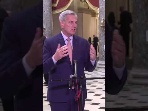 Speaker McCarthy Reacts To Democrats Pushing To Censure George Santos
