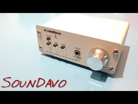 Soundavo HP-DAC1 DAC/Headphone Preamp, support RCA, USB and | Reverb