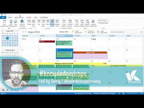 Adding Bank Holidays in Outlook - Kaleidoscope Knowledgedrops