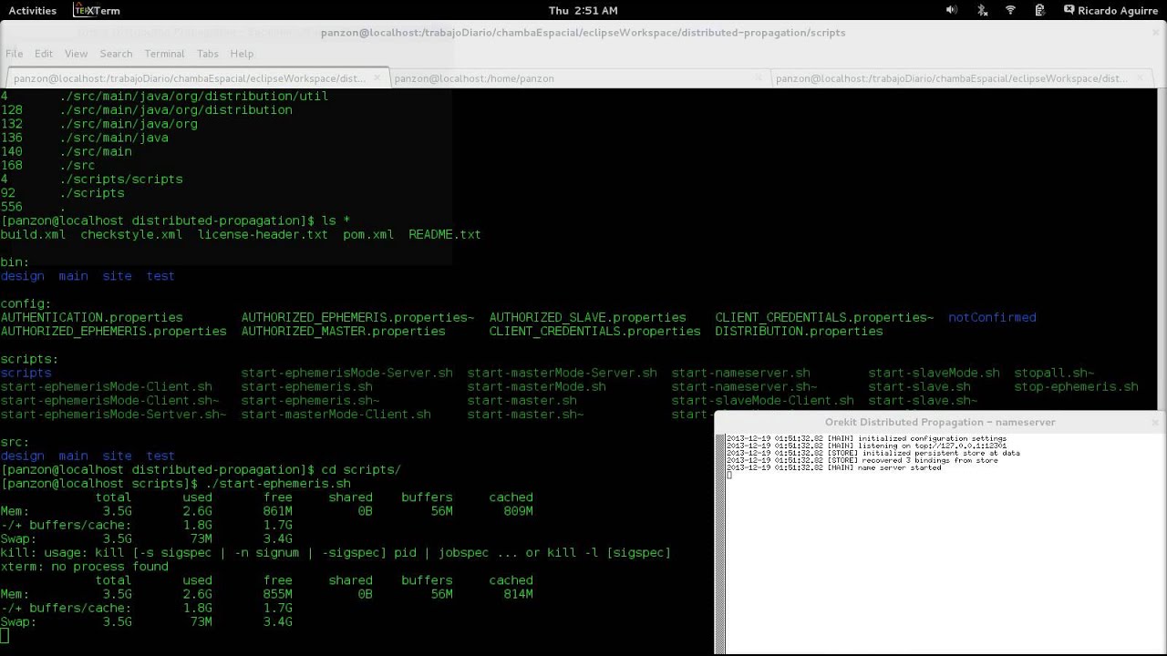 running Orekit Distributed Propagation - EphemerisMode example