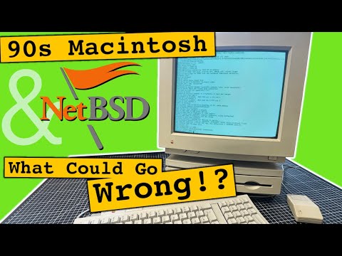 Installing NetBSD on a Macintosh LC III — What Could Go Wrong?