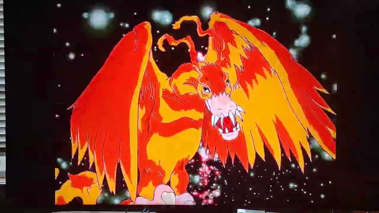 Digimon: Birdramon vs Meramon