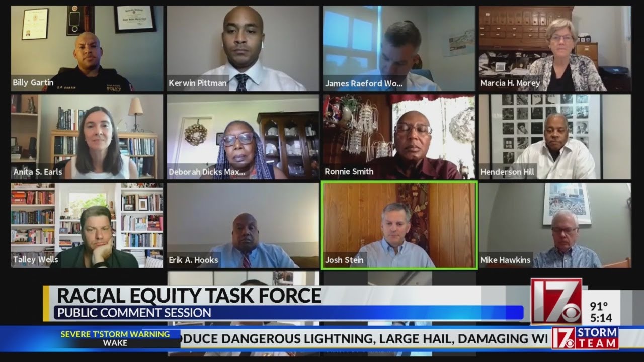 Racial Equity Task Force public comment session