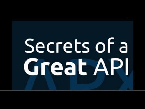 Secrets of a Great API