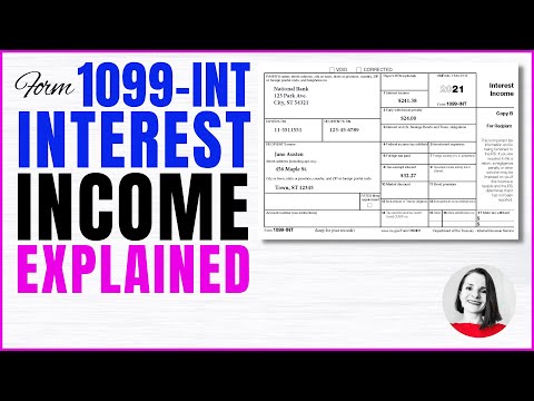 Tax Form 1099-INT Explained || Tax-Exempt vs. Taxable Interest