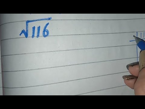 What is the square root of 116 ?