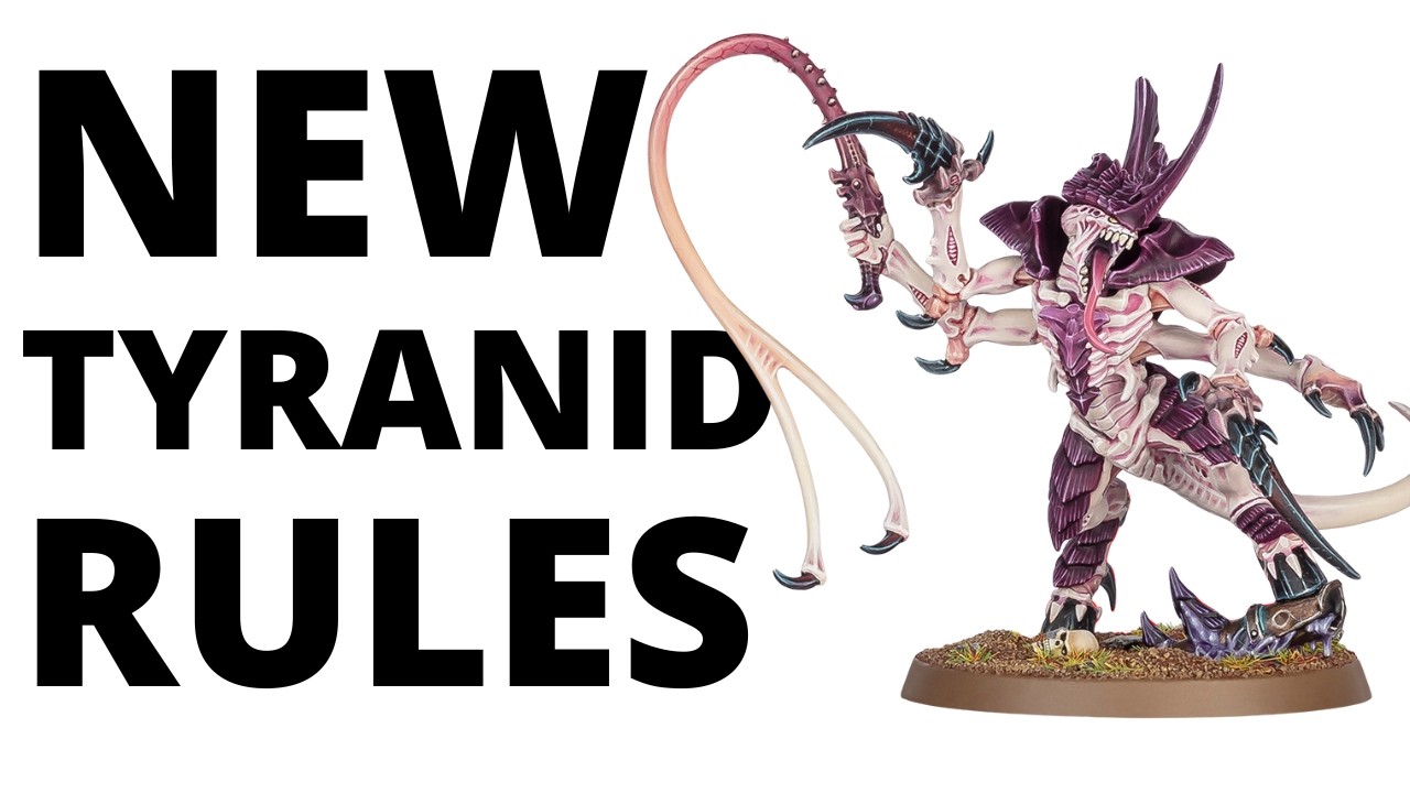 New Tyranids Rules Unveiled - Datasheet for the Tyranid Prime with Lash Whip Reviewed