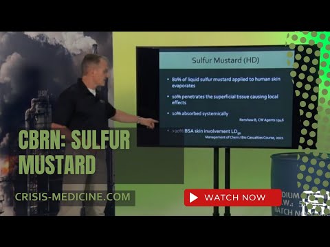 CBRN: Sulfur Mustard