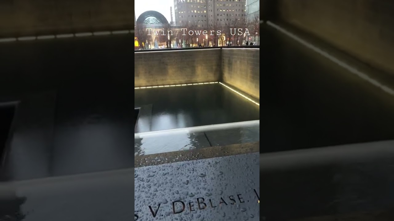 This is where the Twin Towers were in NYC taken down in the 9/11 attacks 😢 #shorts #newyork