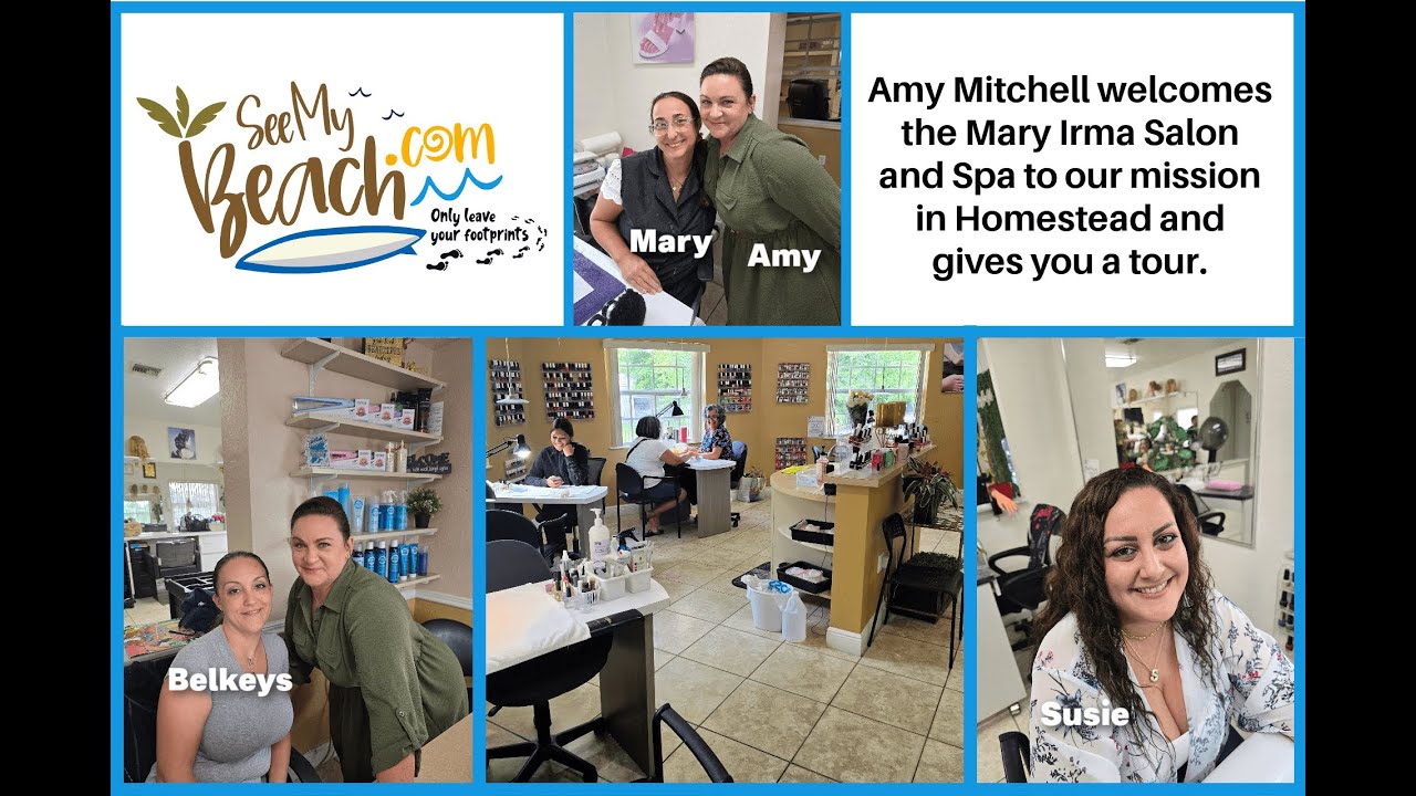 Amy Mitchell takes you on a tour of Mary Irma Salon and Spa in Homestead, Florida!