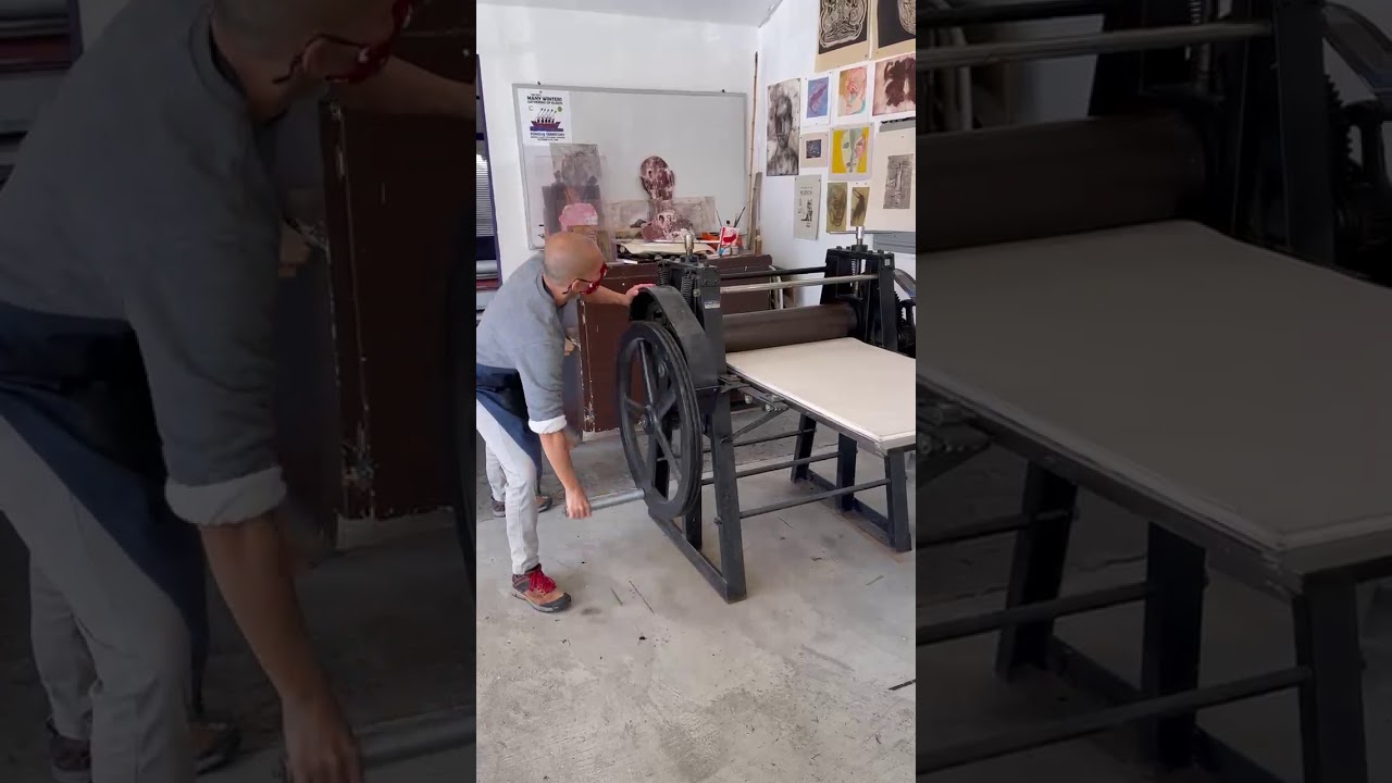 Printmaking Studio, Drypoint