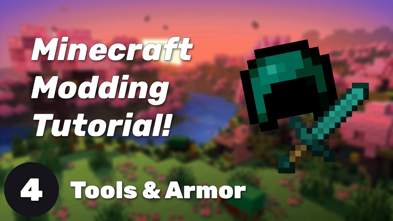 Create Minecraft Mods WITHOUT CODING!! - E04 - Tools & Armor! | UPDATED MCreator Tutorial