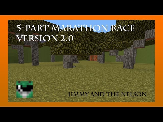 5-Part Marathon Race, Version 2.0 Minecraft Map