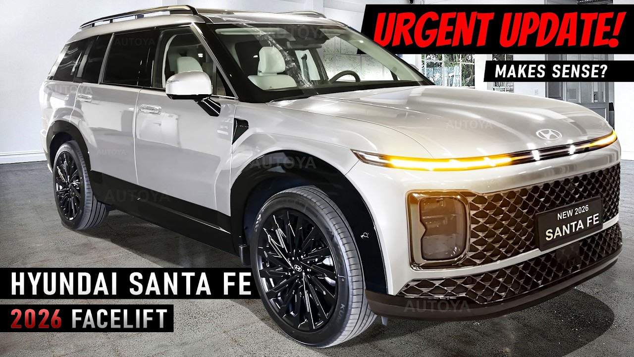 2026 Hyundai Santa Fe Gets an Early Refresh for US Because the Virtual ...
