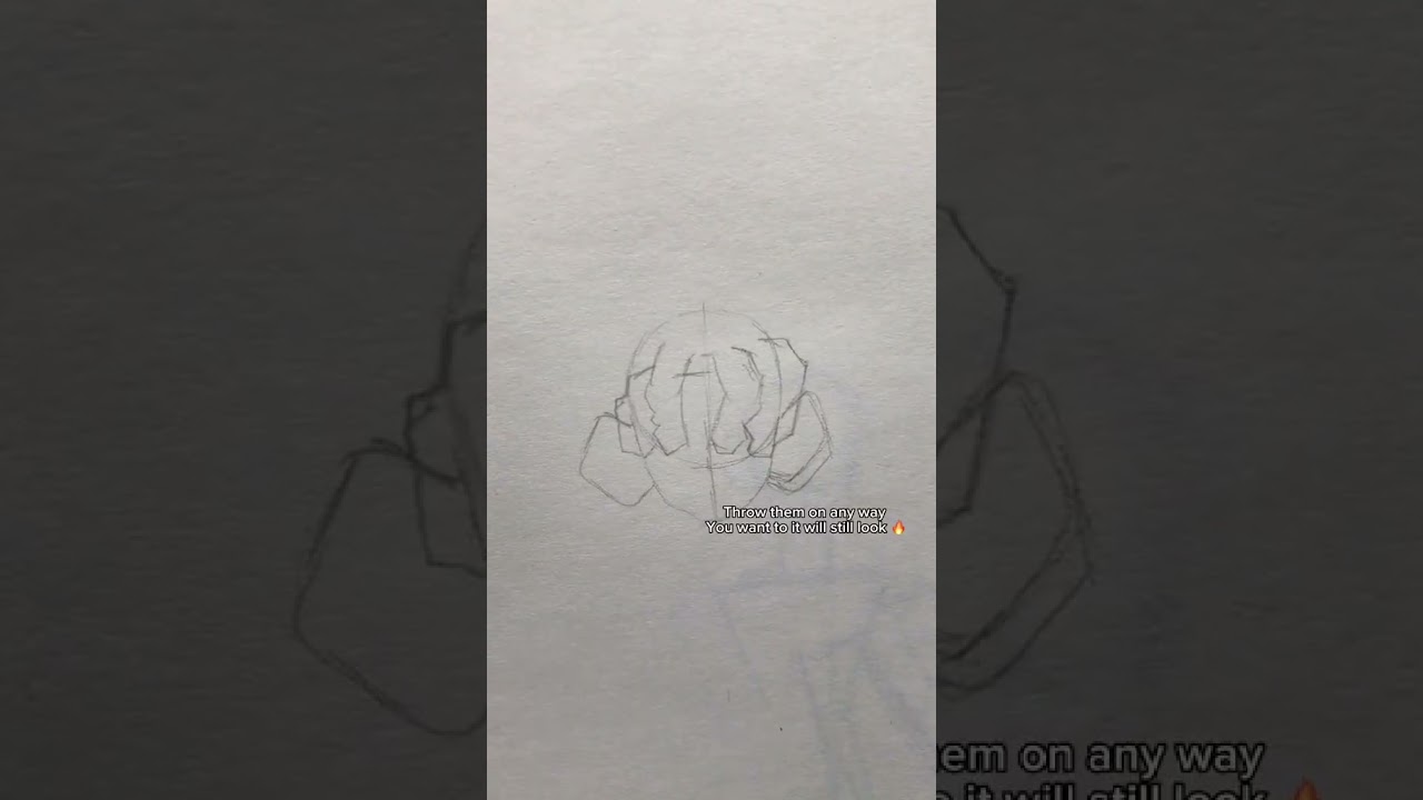 Drawing a dreadhead#shortvideo