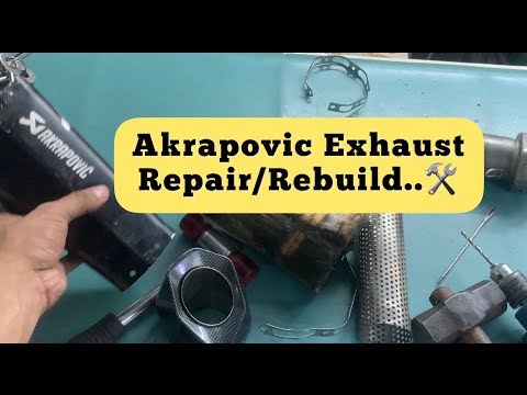 Unbelievable Exhaust Repair Hack - Just Wait Until You See This! #akrapovic #repair