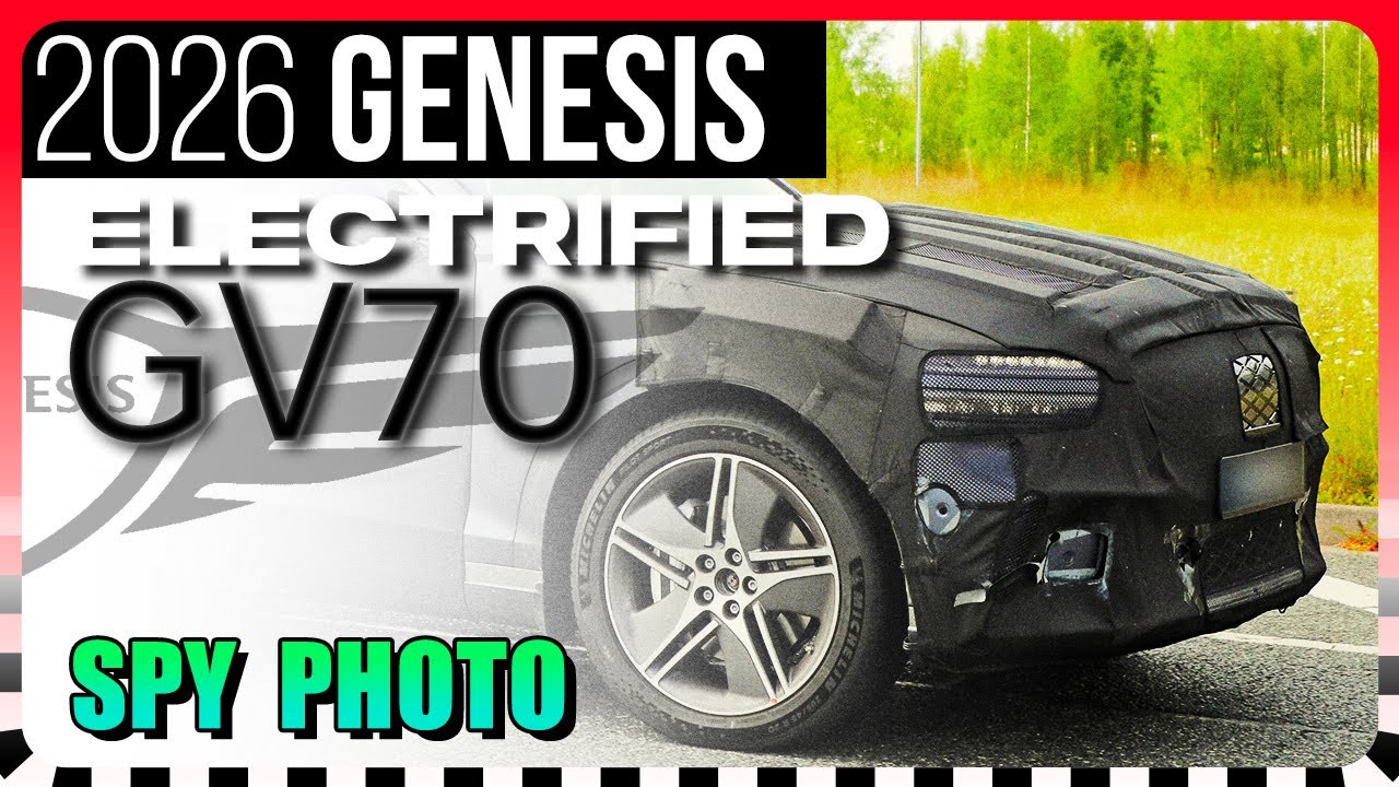 2026 Genesis Electrified GV70 Goes Under the Knife, Gains Updated ...