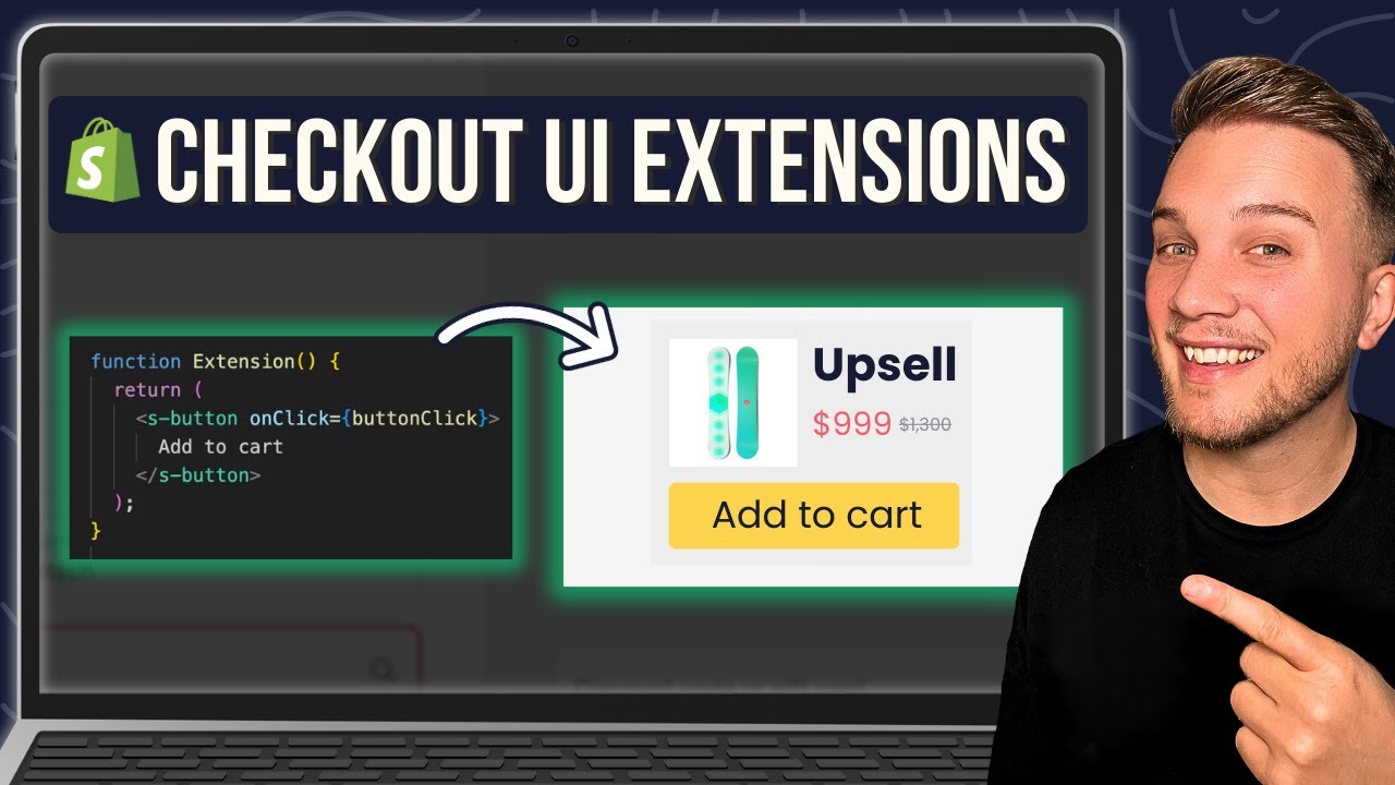 How to customise CHECKOUT as a Shopify Developer with UI Extensions (Full beginner tutorial)