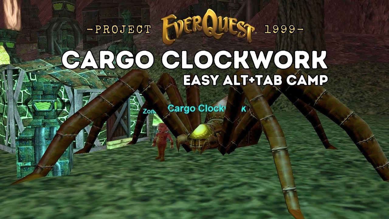 EverQuest P99 [ LVL 33 ] Solo Enchanter - Cargo Clockwork