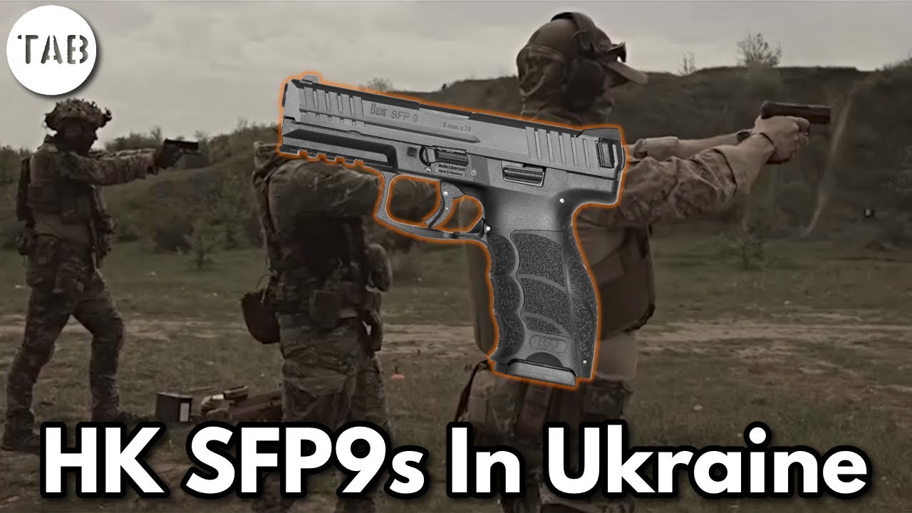 Ukrainian Special Forces Get Heckler & Koch SFP9 / VP9 Pistols