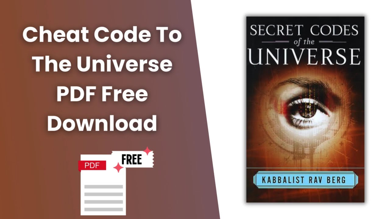 Cheat Code To The Universe PDF Free Download | Secret Codes Of The Universe PDF Free #pdf #ebook