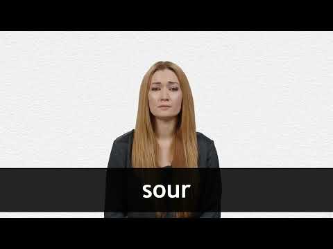 How to pronounce SOUR in American English