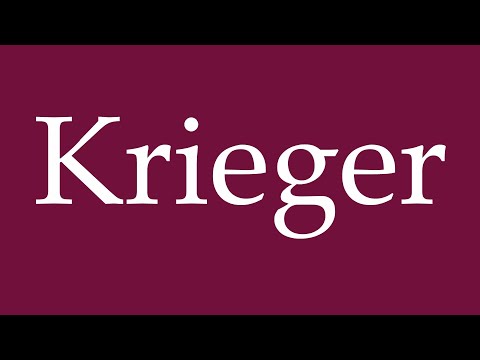 How to Pronounce ''Krieger'' (Warrior) Correctly in German