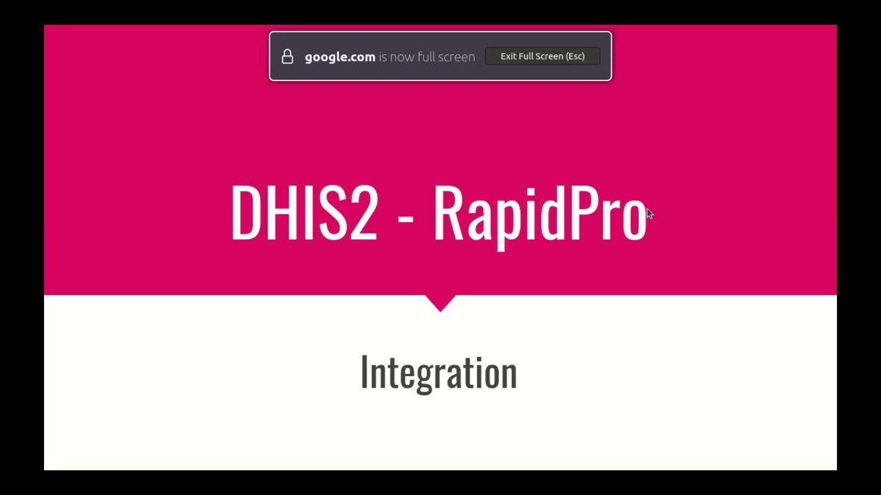 RapidPro-DHIS2 integration middleware update