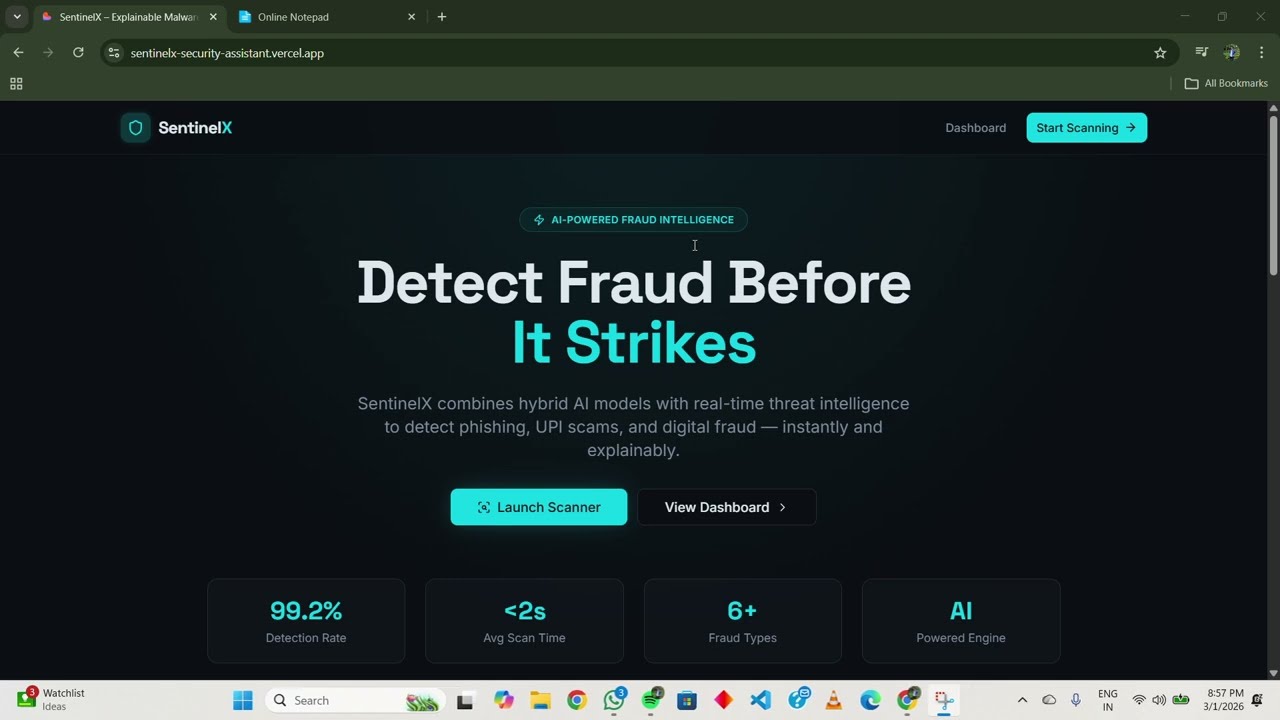 SentinelX – AI That Explains Before You Click