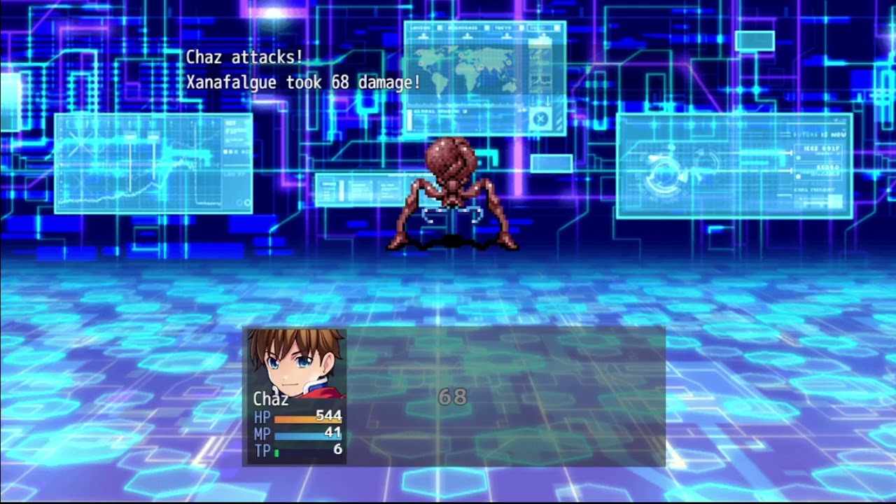 Phantasy Star Battle System - RPG Maker MZ (Animated Battlers)