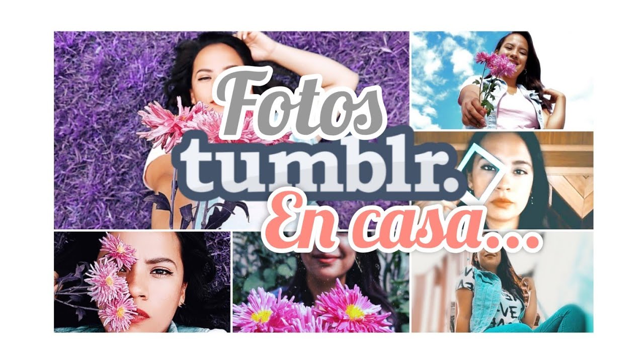 Creando FOTOS TUMBLR en CASA. 💜 Usando Filtros de INSTAGRAM | Mireya GN.