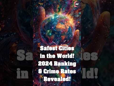 Safest Cities in the World! 2024 Ranking & Crime Rates Revealed!#shorts #top