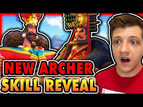 New ARCHERS REVEALED! Emperor Qin & Shapur in Rise of Kingdoms
