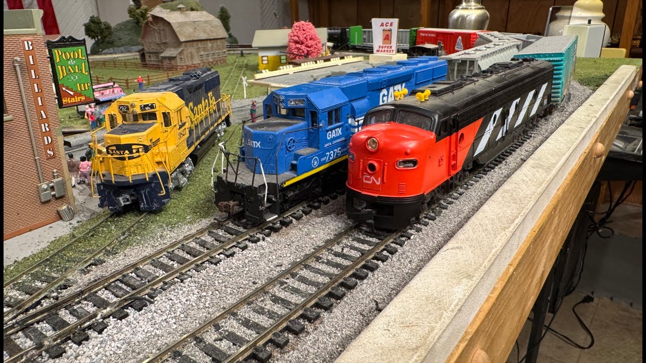 Let’s Run Some Trains & Locomotives the Layout Live