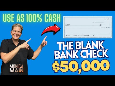 Get Blank Bank Checks for Unsecured Cash