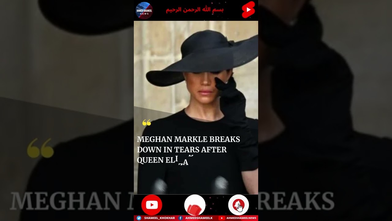 Meghan Markle Breaks Down in Tears After Queen Elizabeth’s Funeral - AS #Shorts News - 19 Sep 2022