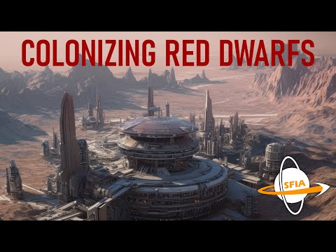 Colonizing Red Dwarfs