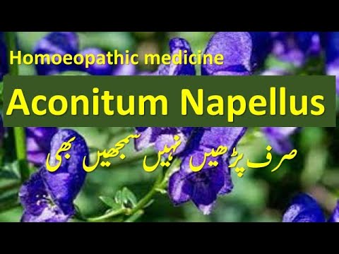 Homeopathic Medicine Aconite Nap Explained!