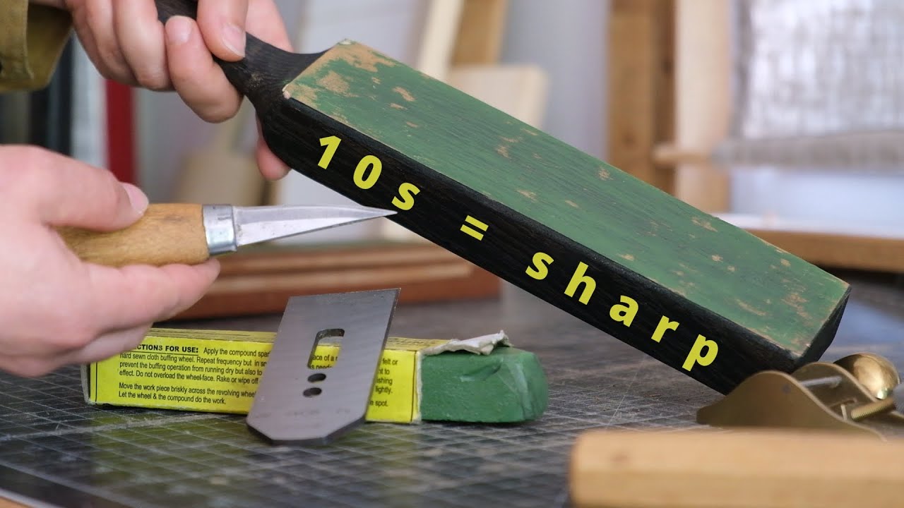 The Strop Secret: Keep Tools Razor-Sharp Without Sharpening!