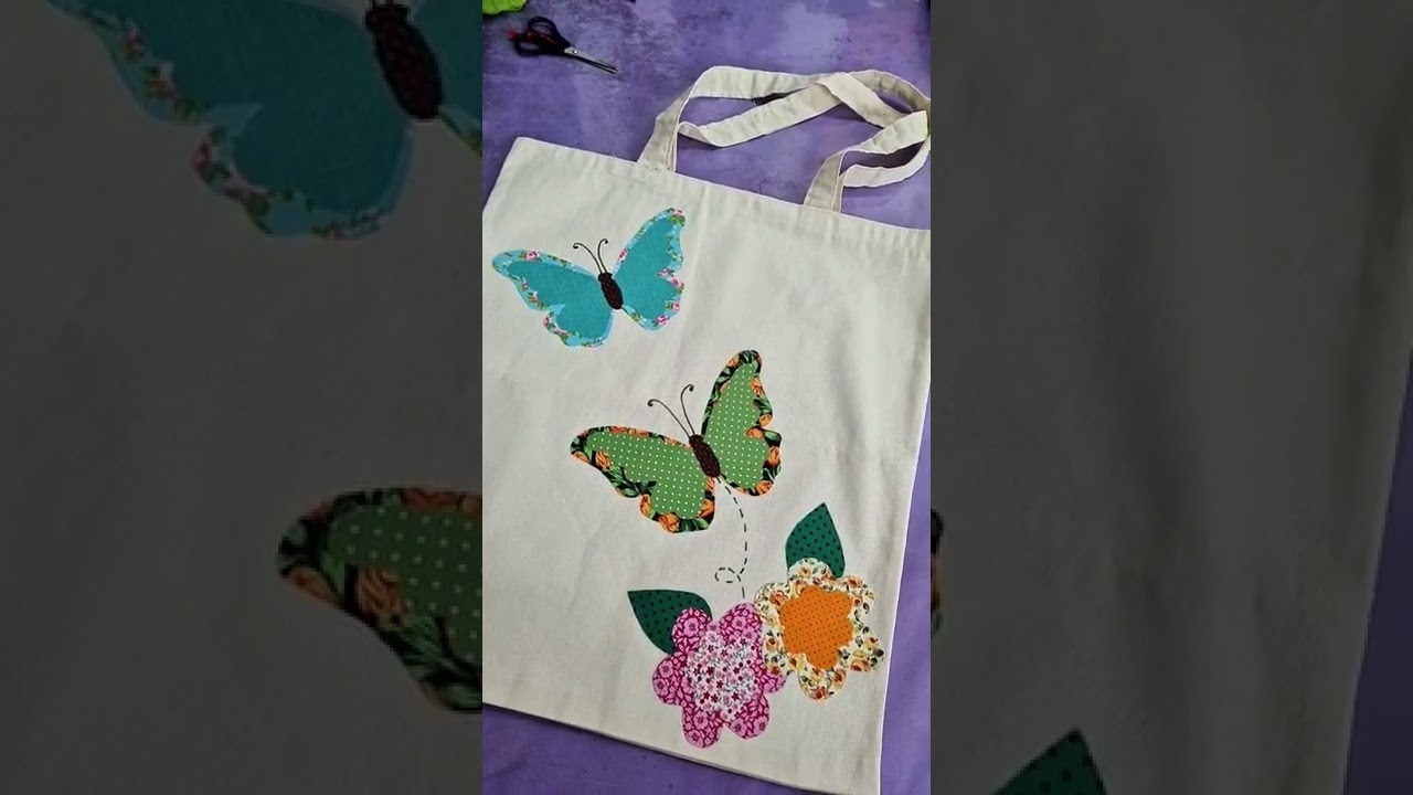 PATCH APPLIED ON ECO BAG