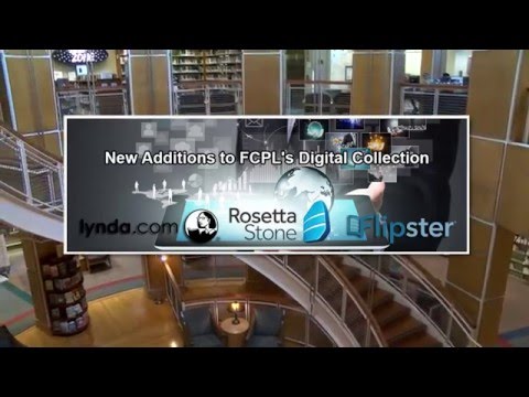 PSA: Frederick County Public Libraries - New Digital Tools